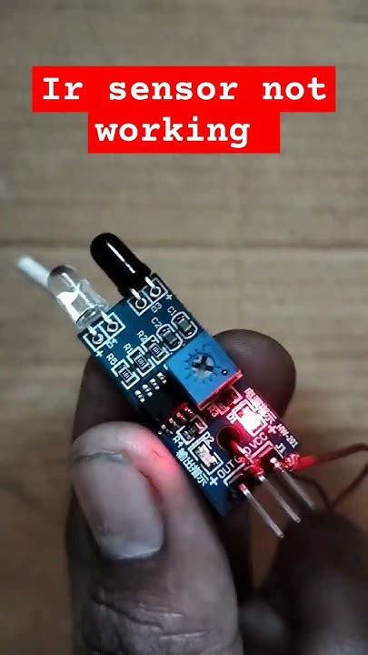 Ir Sensor Not Working Irsensor Shortvideo Shorts Sensor Youtube