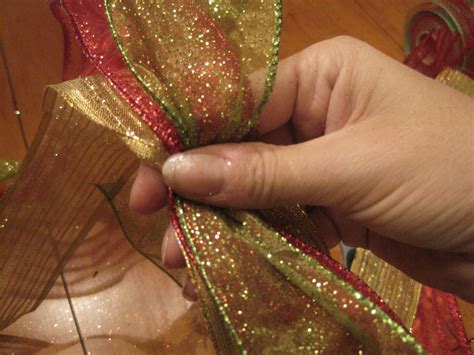 Kristen S Creations How To Make A Tree Topper Bow Tutorial