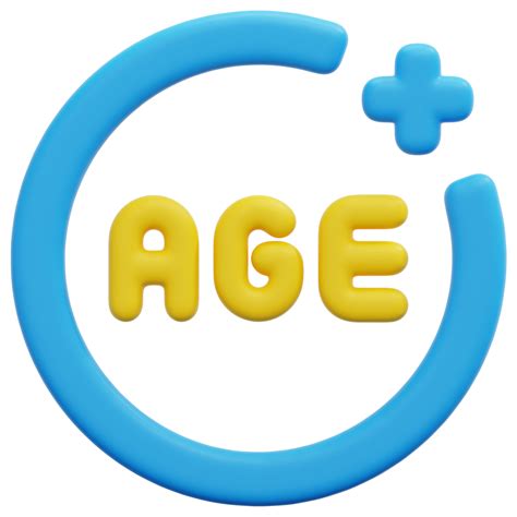 Age 3d Render Icon Illustration 21597887 Png