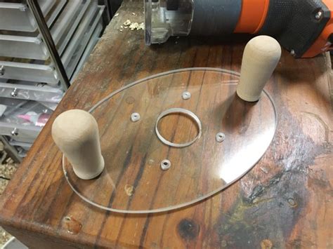 The Project Lady Make Your Own Router Base With Handles