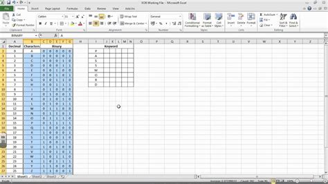 03 Xor Cipher Keyword Youtube