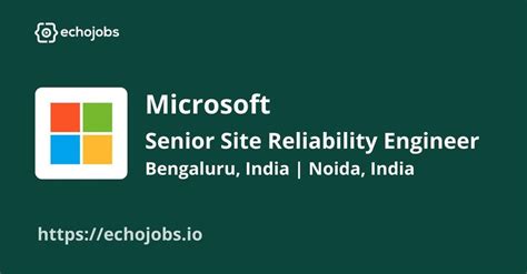 Hiring Senior Site Reliability Engineer Hyderabad India Bengaluru India Noida India India