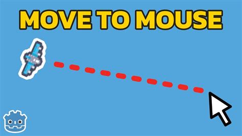 How To Make Player Follow Mouse Cursor In Godot Youtube