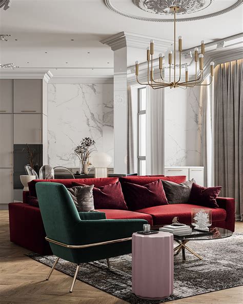 Проект 149036 Девичья квартира Современные французские интерьеры Дизайн дома