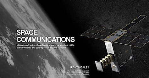 Cesiumastros Active Phased Array Technology Is Enlisted By Raytheon Technologies For 7 Space