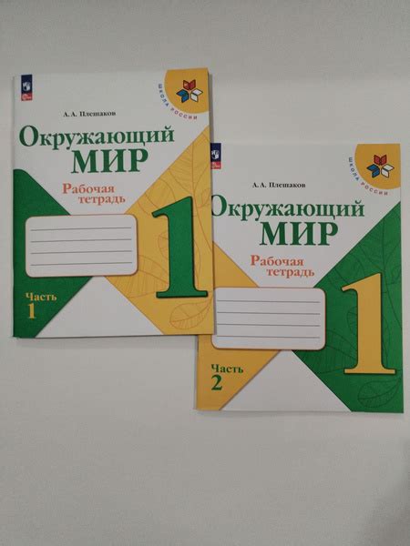 Окружающий мир 1 класс рабочая тетрадь в 2 х частях А А Плешаков Школа России купить с