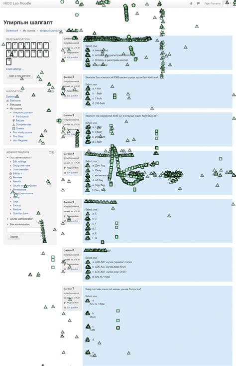 Mouse Click Visualization Of Mouse Tracking Data From Fig 11 Where All Download Scientific