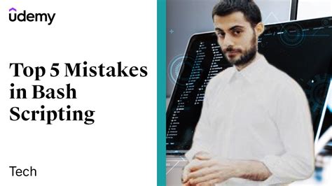 Top 5 Mistakes In Bash Scripting Udemy Instructor Francesco Santi
