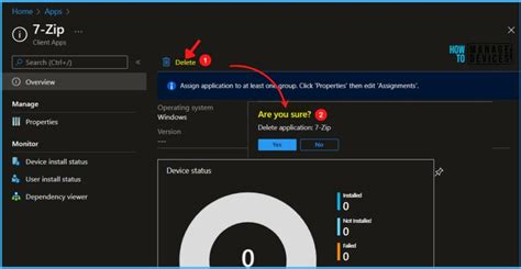 Easy Steps To Delete Application In Intune Mem Portal Htmd Blog