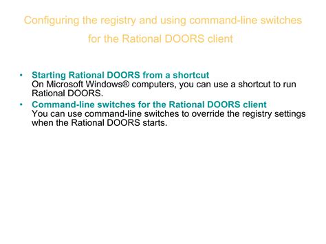Dynamic Object Oriented Requirements System Doors Ppt Databases Computer Software And