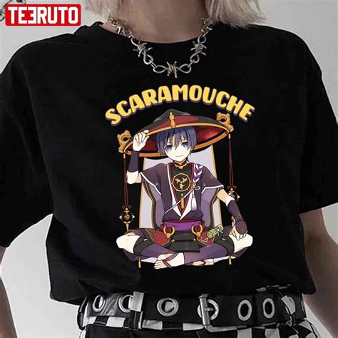 Scaramouche Genshin Impact Unisex T Shirt Teeruto
