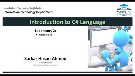 Introduction To C Language 2nd Semester Lab2 Nested Loop In C