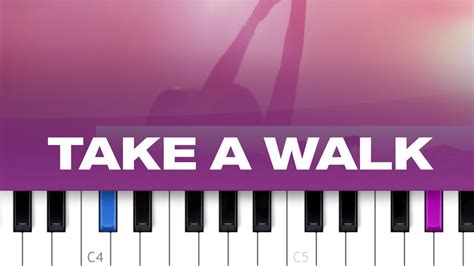 Passion Pit Take A Walk Piano Tutorial Youtube