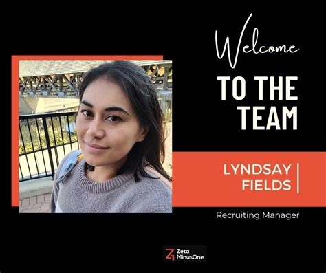 Zetaminusone On Linkedin Introducing Lyndsay Fields Our New