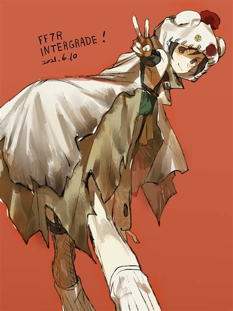 Yuffie Kisaragi And Moogle Final Fantasy And More Drawn By Talesofmea Danbooru