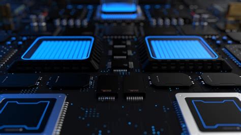 Premium Photo Components Of Computing Power On A Chip The Concept Of Nextgeneration Computer