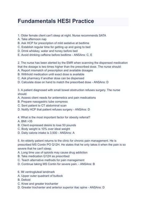 fundamentals hesi practice 2024 2025 graded a 2021 hesi rn fundamentals v1 and v2 stuvia us