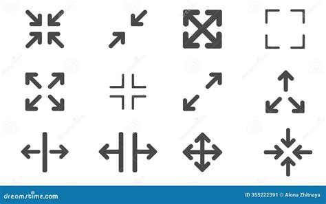 Full Screen Icon Interface Menu Cursor Bitton Application Size Control
