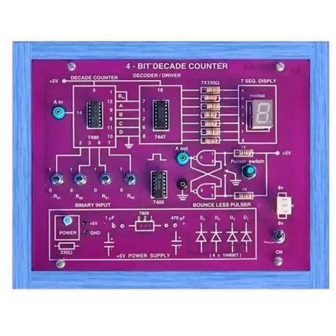 analog 4 bit decade counter board at rs 4425 in hyderabad id 23739485697