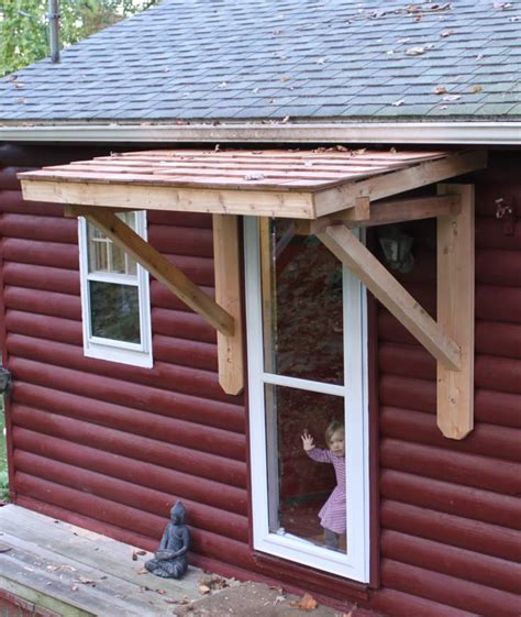 Roof Overhang Awning Over Door House Awnings Diy Awning