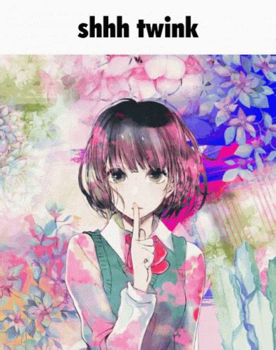 Twink Anime GIF Twink Anime Shhh Anime Gif Discover And Share GIFs