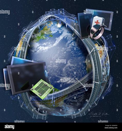Integrated Global Computing Technology Conceptual Image Of Computing Integrated Global Computing Technology Conceptual Image Of Computing
