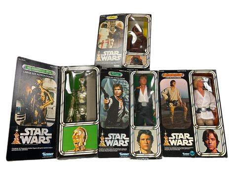 Lot 4 1977 Star Wars” Action Figures By Kenner