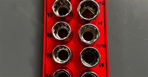 Gridfinity 1 2 Drive Socket Holder By Omar Bakhsh Download Free Stl