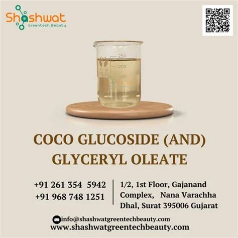 Coco Glucoside And Glyceryl Oleate 25 Kg At ₹ 849 Kg In Surat Id 2853908723097