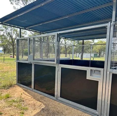 Portable Temporary Outdoor Safety Horse Stall Panels Horse Barns