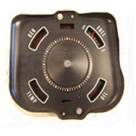 Chevelle Fuel Gauge With Warning Lights 1968 Chevelle Depot