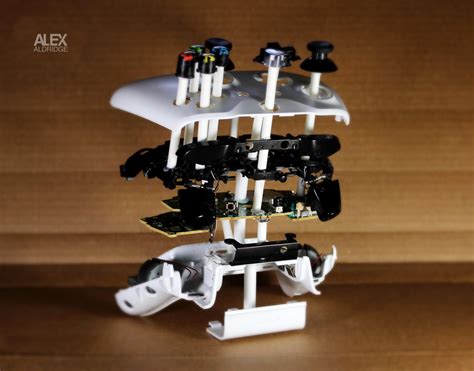 Exploded Xbox One Controller By S0urceduty On Deviantart