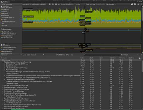 Unity 20212022 Laggystuttering Android Performance Compared To Unity 2020 Unity Engine