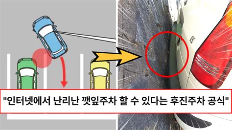 초면 깻잎주차 완성할 수 있습니다 만뷰의 주차의 신이 알려주는 무조건 성공한다는 후진주차 기본공식 프로뉴스