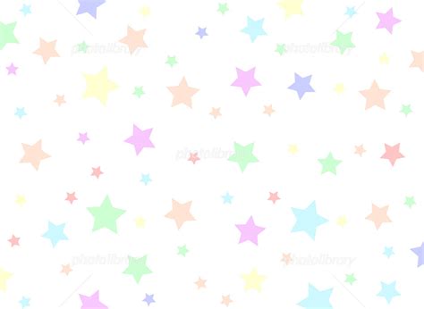 スター パステルカラー イラスト素材 3805746 フォトライブラリー Photolibrary