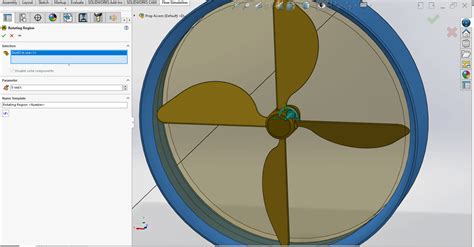 Unable To Select Desired Component As Rotating Region Rsolidworks Unable To Select Desired Component As Rotating Region Rsolidworks