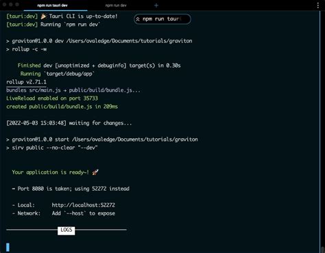 Tauri Is Using Existing App Running On Port And Showing It On The Desktop App Bug Issue