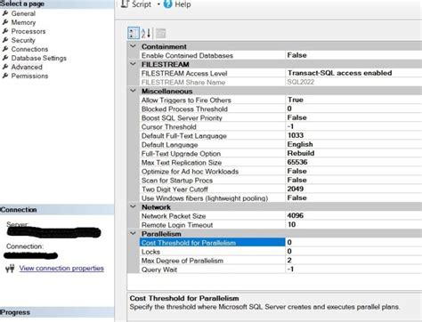 Server Level And Db Level Maxdop Notes On Sql