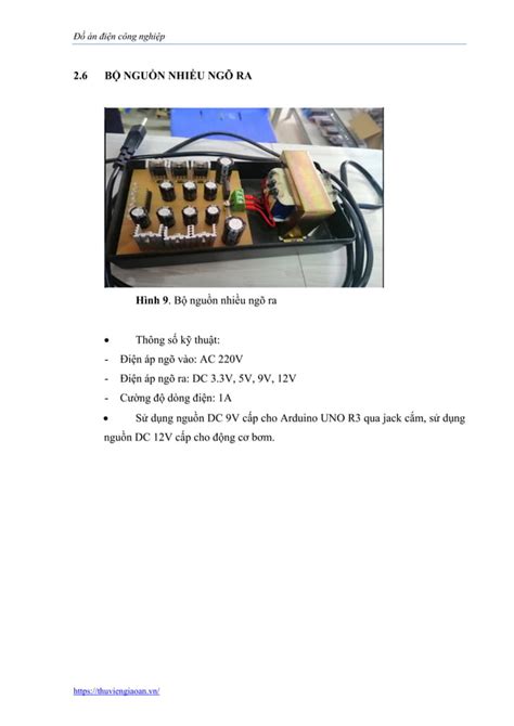 Đồ án thiết kế hệ thống tưới cây tự động sử dụng arduino pdf