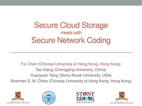 Ppt Secure Cloud Storage Meets With Secure Network Coding Powerpoint Presentation Id6984677