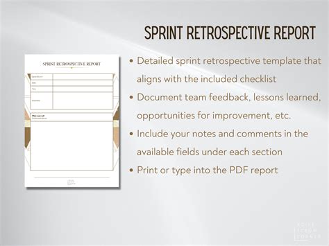 Agile Scrum Sprint Retrospective Kit Sprint Retrospective Meeting