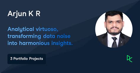 Arjun K R Data Analyst