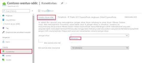 Tutorial Mengonfigurasi Jaringan Untuk Cloud Privat Vmware Anda Di Azure Azure Vmware