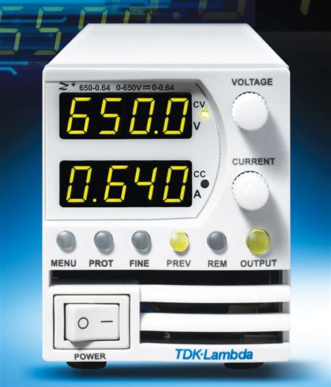 Programmable Power Supply Extends To 650v Output Electronic Products And Technologyelectronic