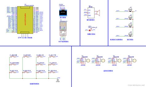 248基于STM32单片机智能路灯ESP8266无线WIFI阿里云控制监测系统设计 程序 原理图 程序流程图 硬件框图 设计资料 元器件清单