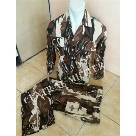 Jual Baju Loreng Pramuka Pakaian Loreng Pramuka Seragam Loreng Pramuka Seragam Pramuka Shopee