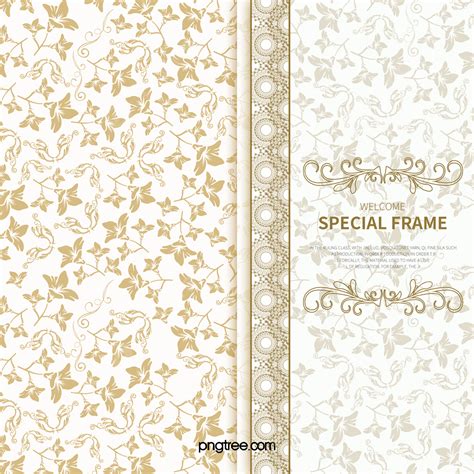 Continental Simple Menu Background Material Wallpaper Vintage Wallpaper Background