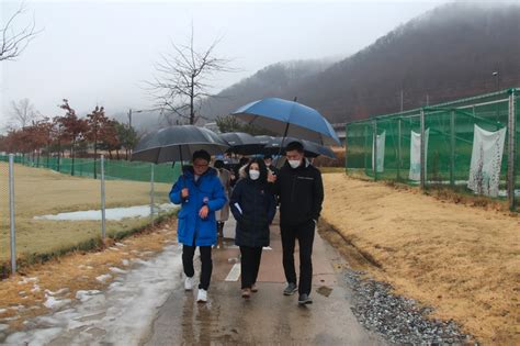 남양주시의회 가평‧화천 파크골프장 벤치마킹