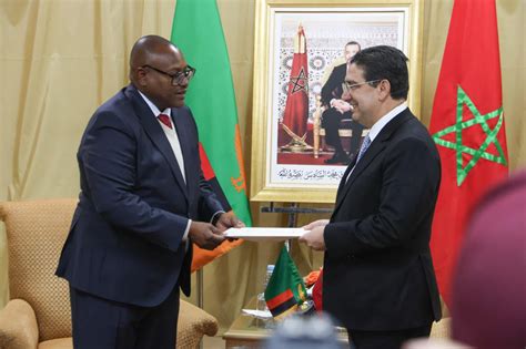 العيون انعقاد الدورة الأولى للجنة المختلطة للتعاون المغرب زامبيا