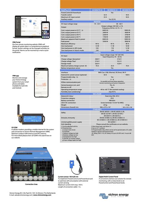 Victron Energy Multiplus Ii 48 5000 70 50 Gx